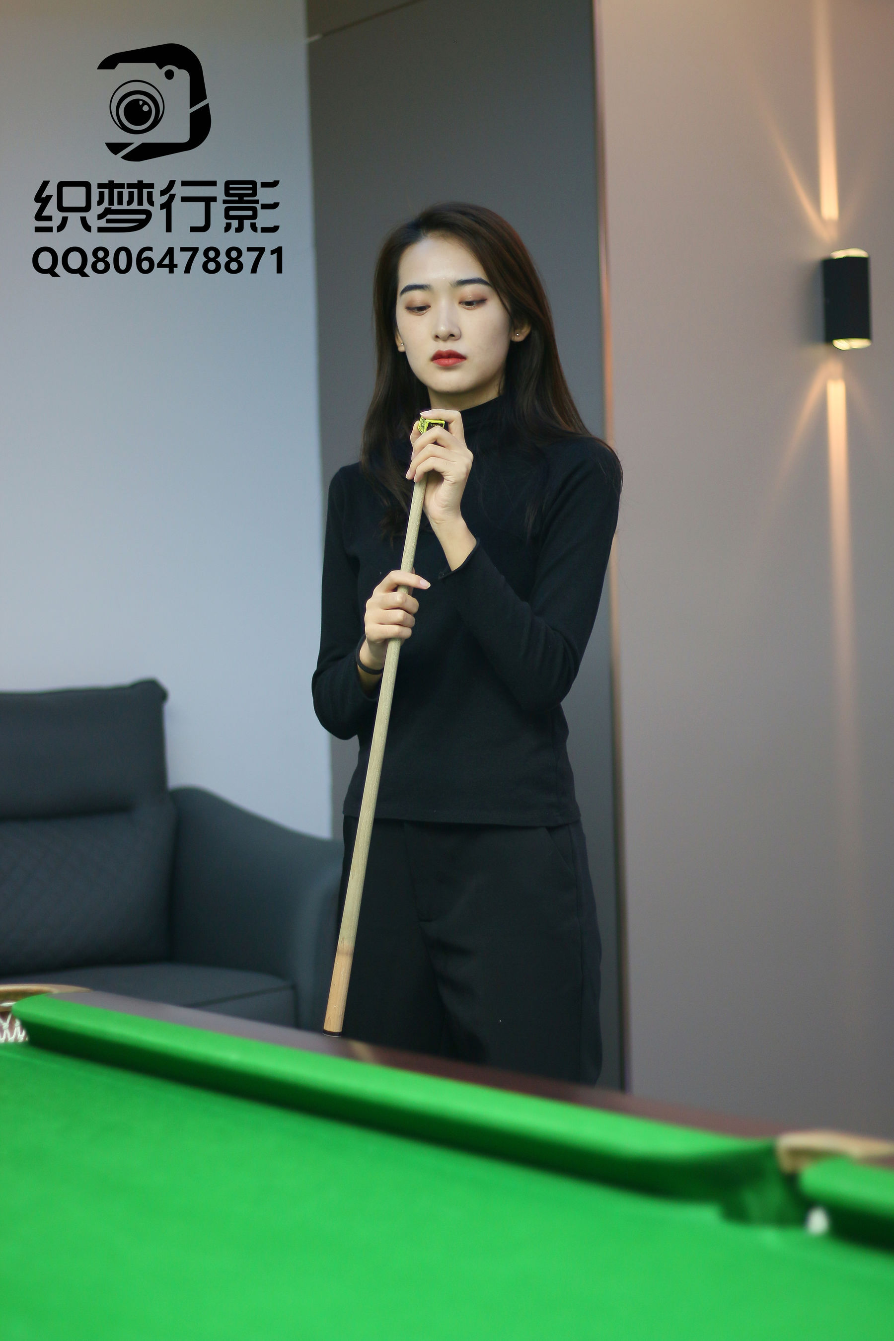 [织梦映像] 打上火花-台球在放肆狂涌 - 91写真